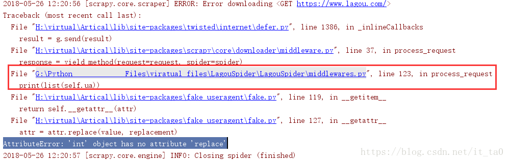 AttributeError: 'int' object has no attribute 'replace'-CSDN博客