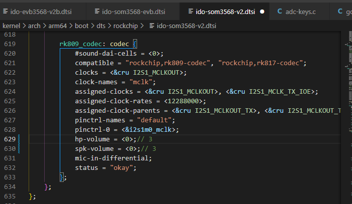rk3568 音频调节音量-rk809_耳机左右声道直连rk3568-CSDN博客