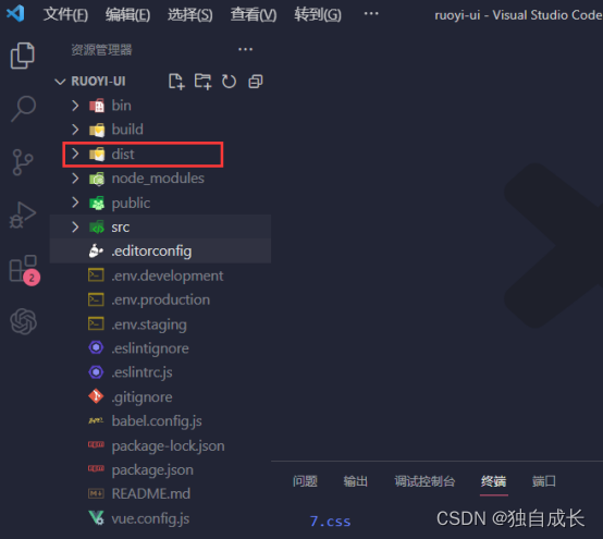 打包部署若依(RuoYi)SpringBoot后端和Vue前端图文教程_若依打包部署-CSDN博客