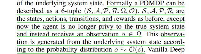 【5分钟 Paper】Deep Recurrent Q-Learning for Partially Observable MDPs-CSDN博客