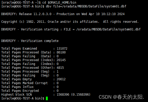 ORA_01578 ORA_01110 ORACLE数据块损坏_ora-01578:oracle 数据块损坏-CSDN博客