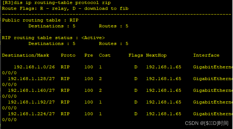 配置R1、R2和R3的RIP协议及路由设置-CSDN博客