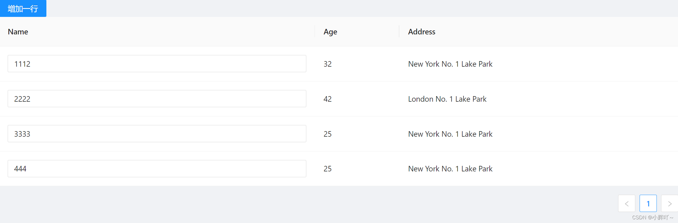 antd+react实现表单新增一行，且可自由编辑单元格_antd table 新增行-CSDN博客