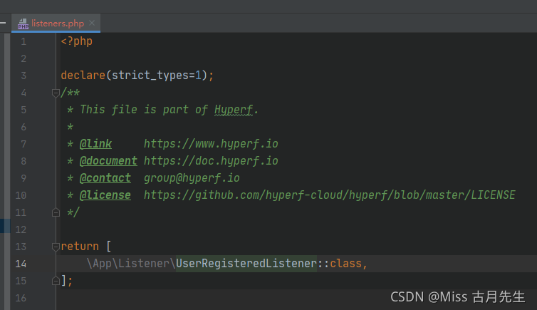 hyperf 事件机制_hyperf一个监听器监听多个事件-CSDN博客
