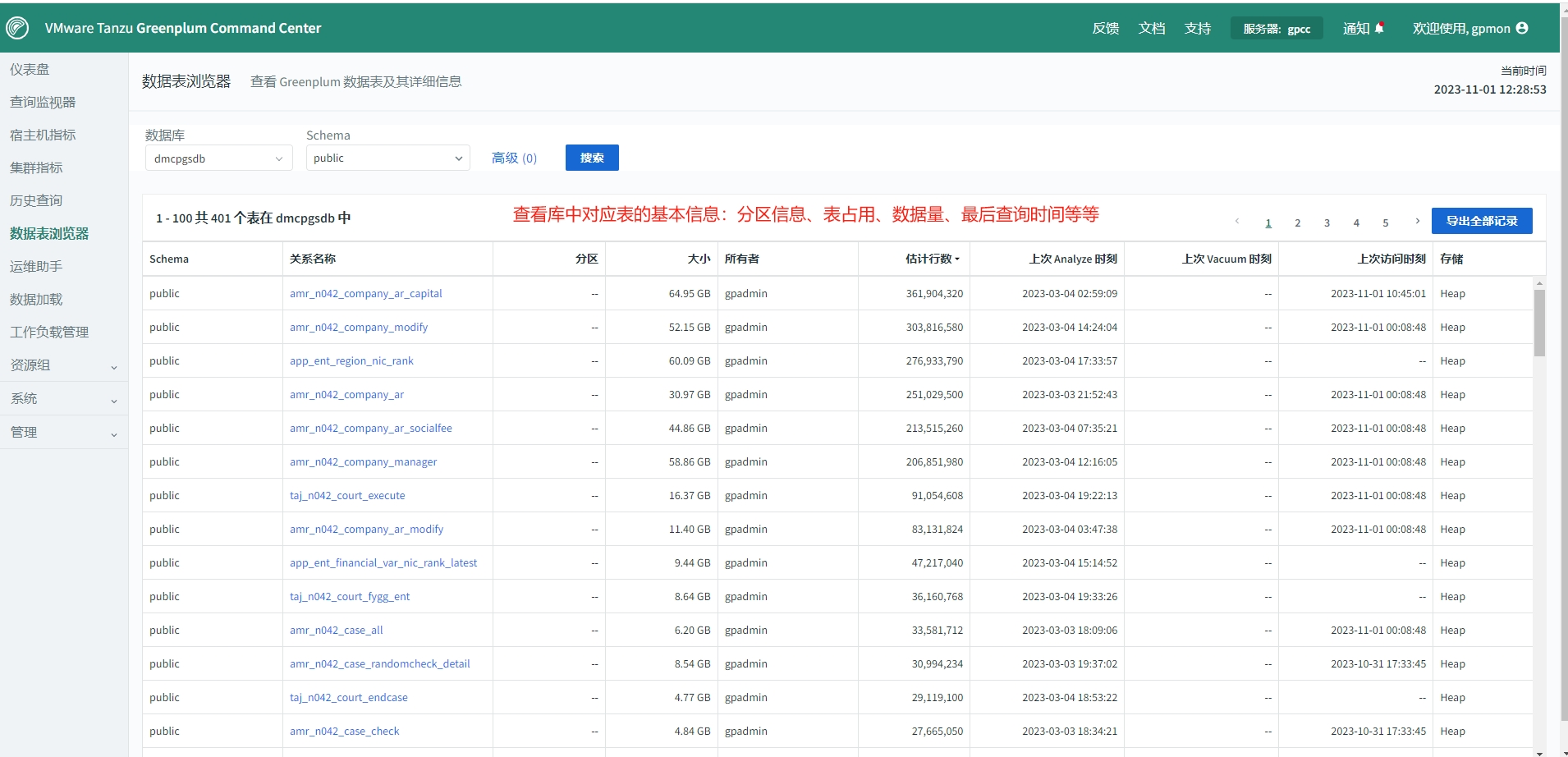 Greenplum管理和监控工具-gpcc-web介绍-CSDN博客