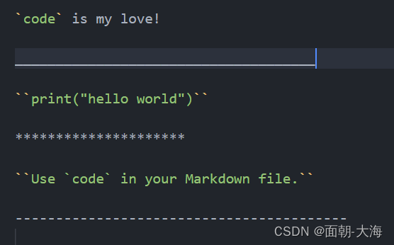 markdown_learning： markdown语法 -----在vscode中操作_vscode配置markdown-CSDN博客