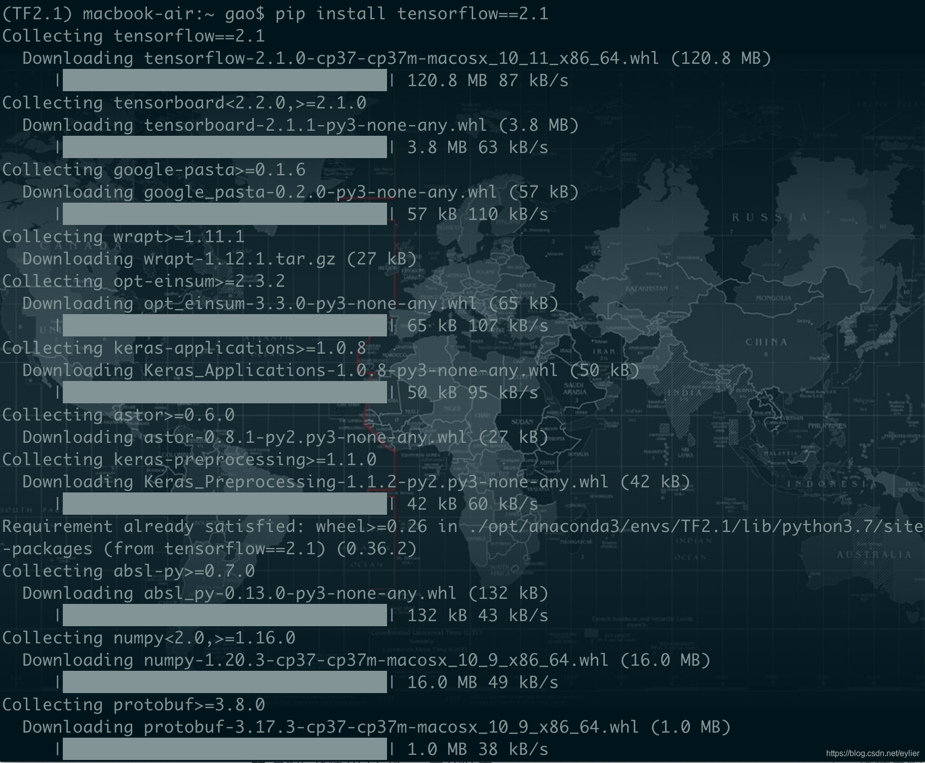 MAC电脑安装TensorFlow2.X，并在pycharm中配置TensorFlow解释器_mac pycharm tensorflow-CSDN博客