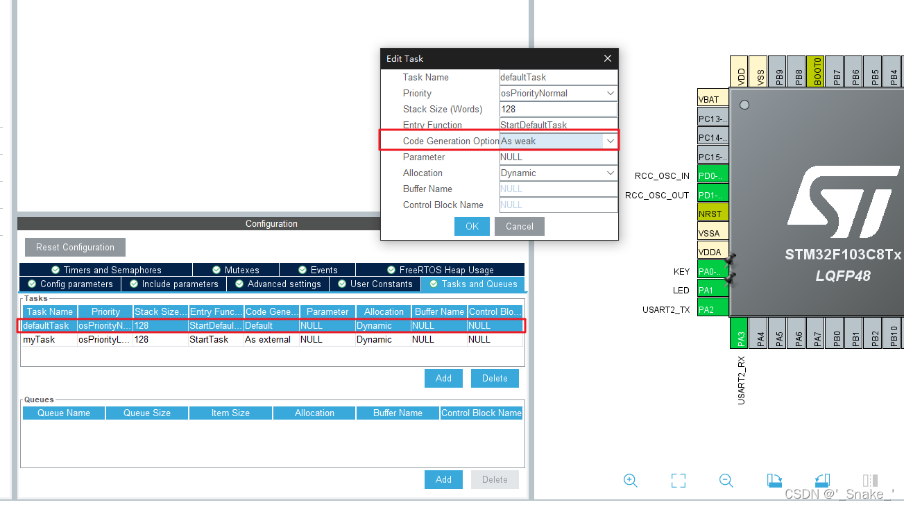 【STM32】【CubeMx】【HAL】如何用CubeMX配置FreeRTOS-Jojo_stm32h743vit6使用cubemx配置freertos-CSDN博客