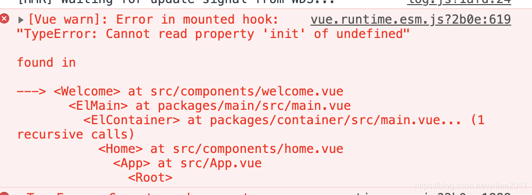 elementui 导入 echarts 提示 “Cannot read property ‘init‘ of undefined“” 问题处理_elememtui集成echarts ...