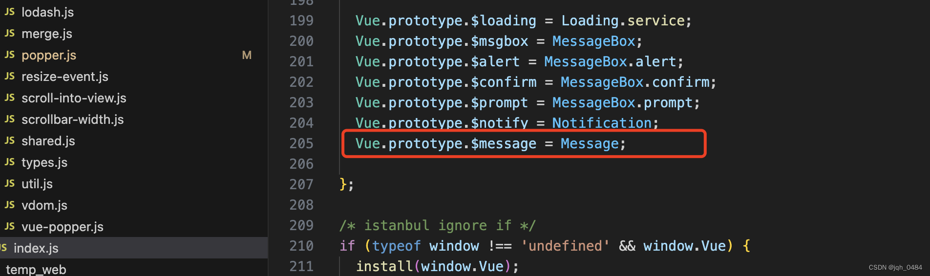 element-ui message 组件源码分享_element ui message-CSDN博客