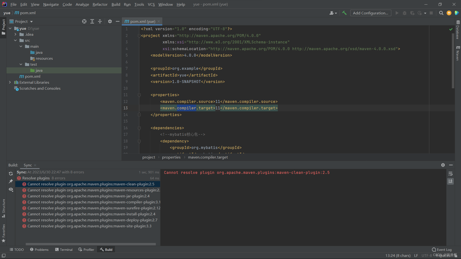 Mybatis实现Mysql增删改查_自定义一个数据库表,所针对领域任选,单表即可,使用mybatis框架实现对该表的增删改-CSDN博客