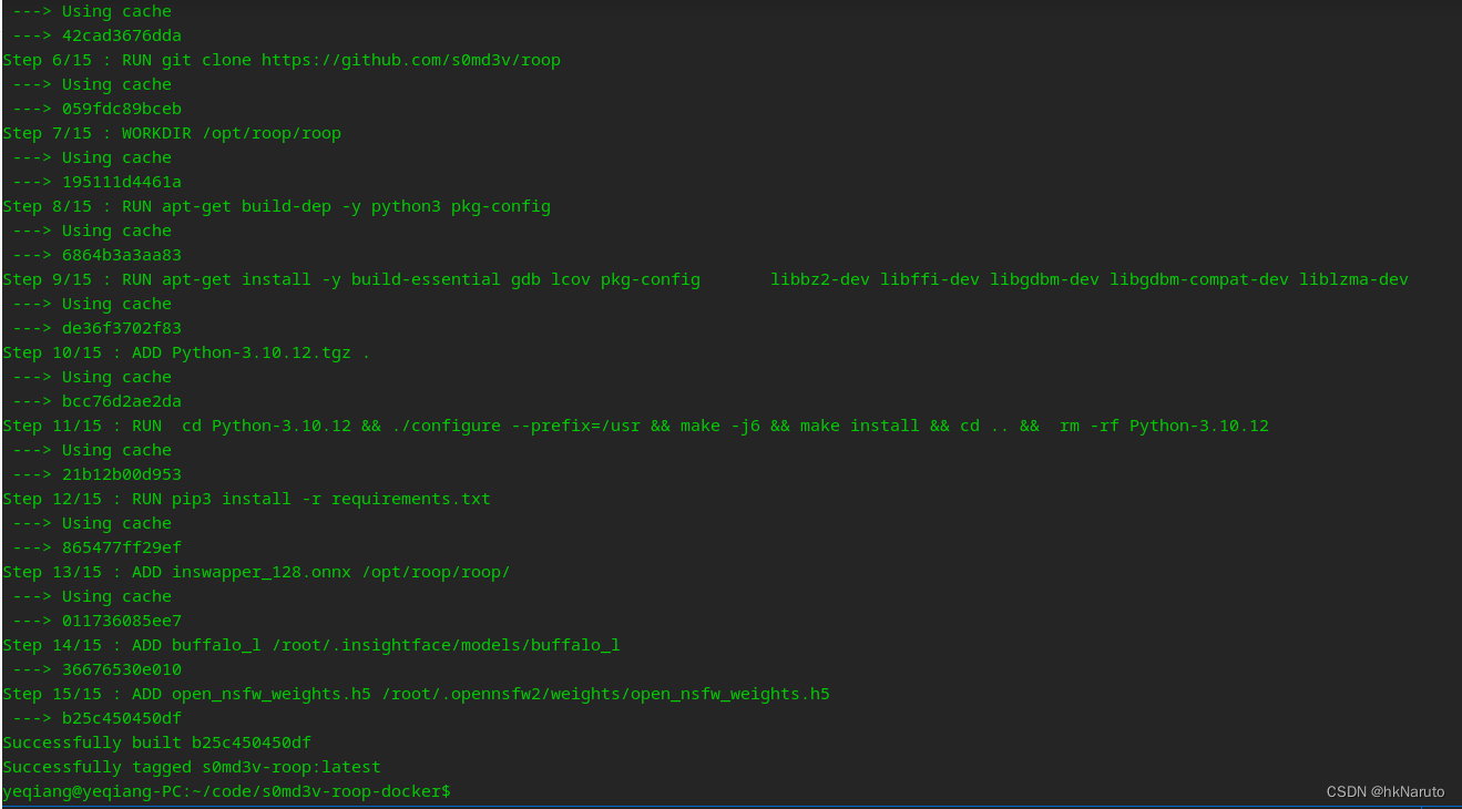 AI Deepin 20.8 x86_64平台 Docker容器制作roop CPU版本 Dockerfile-CSDN博客