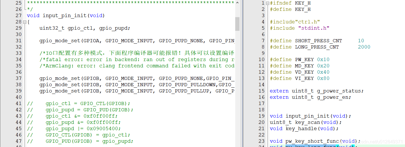 keil出现fatal error: error in backend: ran out of registers during register allocation的解决方案-CSDN博客