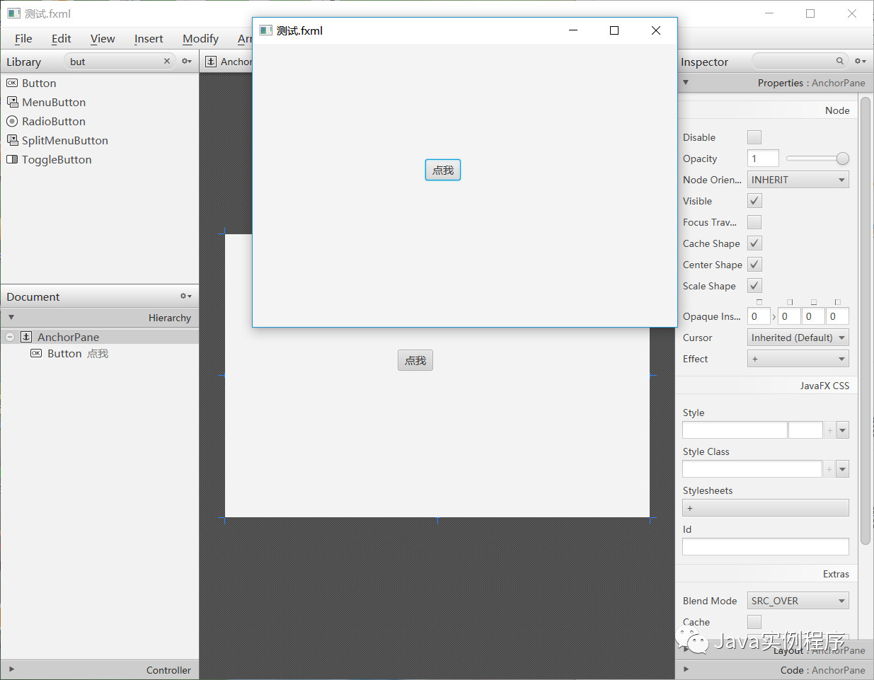 JavaFX之Scene Builder详细使用说明之菜单篇（6）——Preview菜单_scenebuilder 选择 themes-CSDN博客