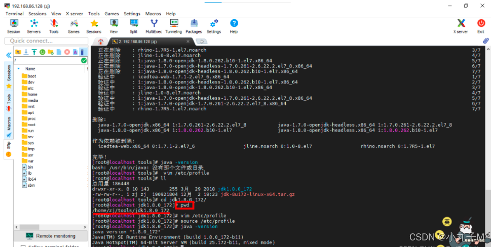 Linux之jdk、mysql、Tomcat安装_创建一个用户 sgmm,并在其用户目录里面安装 jdk和tomcat。安装过程如下。-CSDN博客