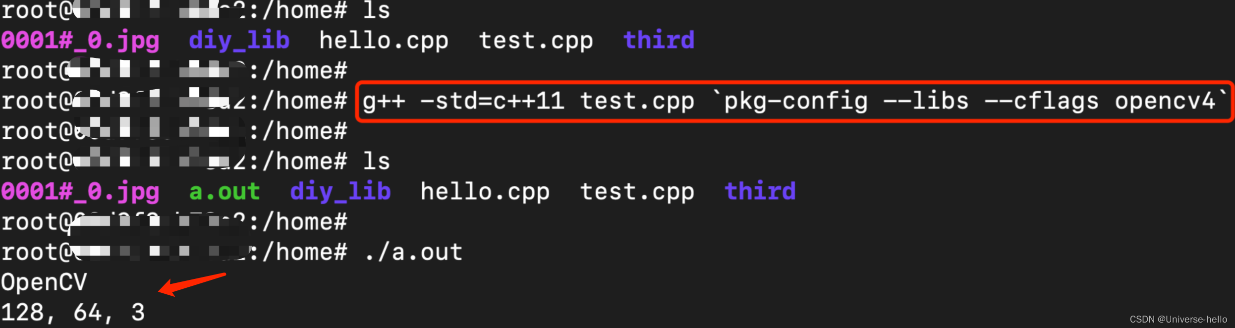 OpenCV: g++ hello-world_opencv g++-CSDN博客