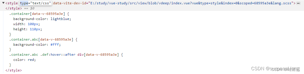 一文弄懂vue中样式穿透v-deep_vue deep-CSDN博客