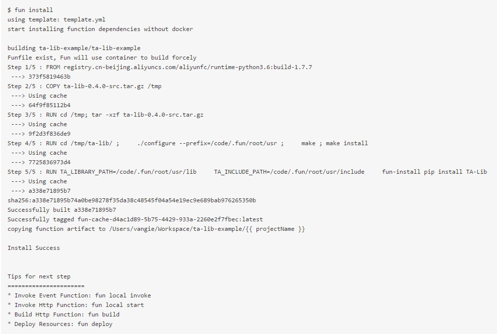 移植 Python 量化交易 TA-Lib 库到函数计算_golang 类似 ta lib-CSDN博客