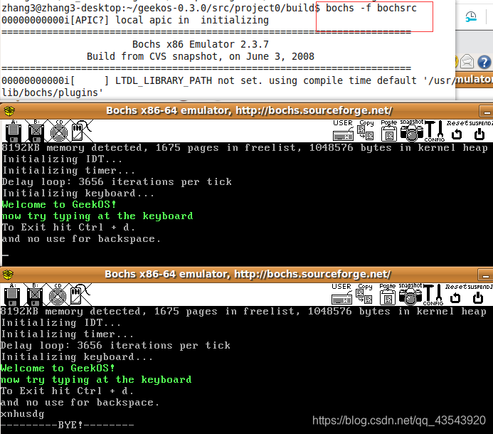 GeekOS||project0实现及问题解决_geekos-project0环境安装-CSDN博客