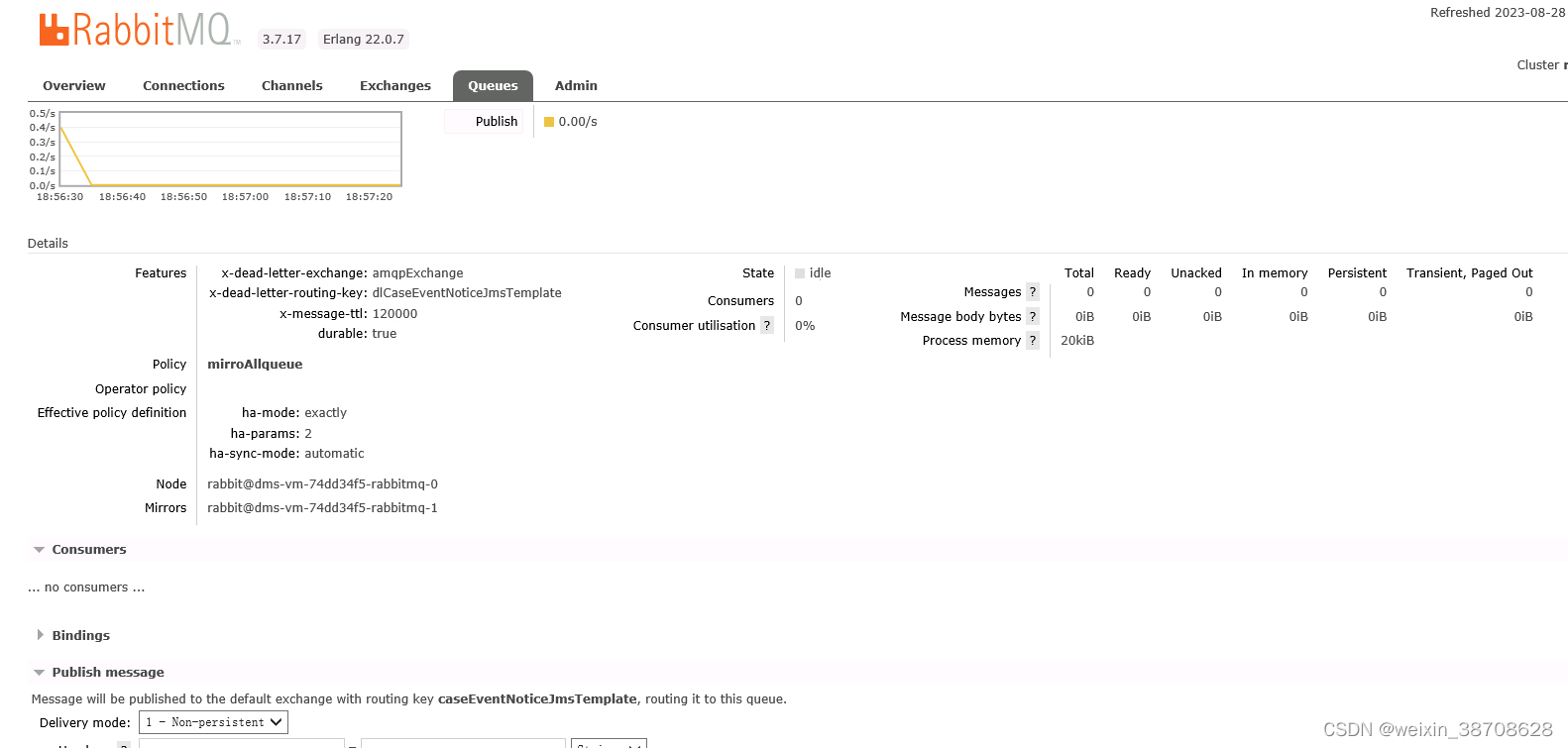 org.springframework.amqp.rabbit.listener.exception.FatalListenerStartupException: Mismatched ...