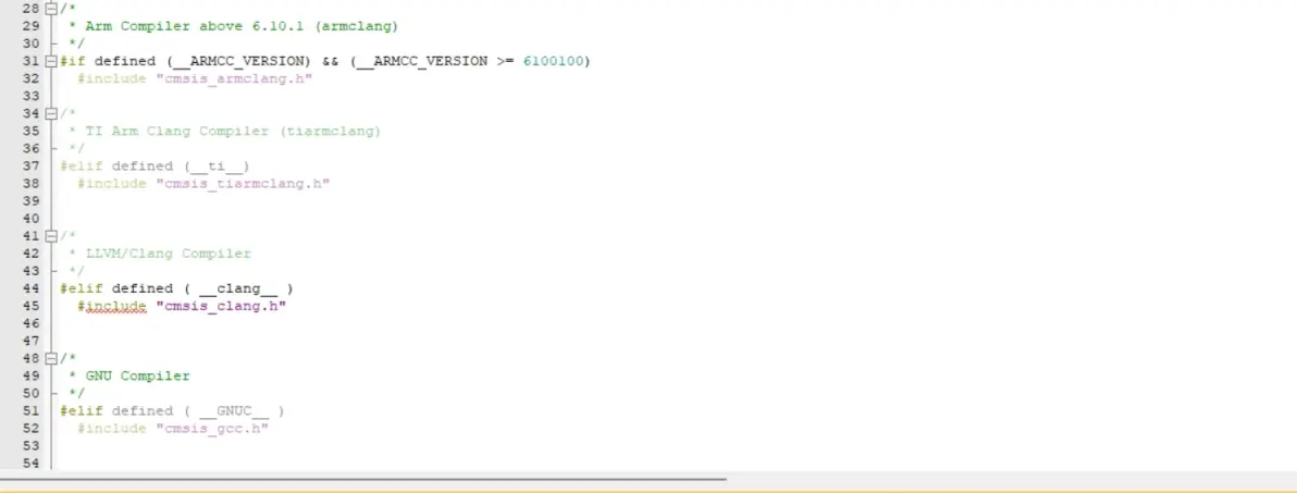 新版本的KeilCMSIS无法使用v5.06并报“error ACLE intrinsics support not enabled.“ 的问题解决办法-CSDN博客