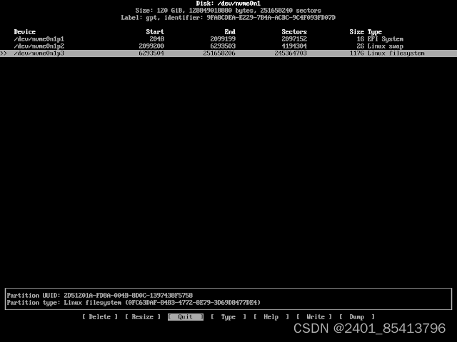 Arch Linux UEFI模式+M.2(nvme)硬盘 安装示例_linux 安装 m.2 硬盘-CSDN博客