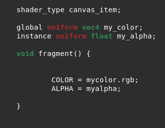 Godot Engine：4.0版的Shader即将支持全局和实例uniform类型，更多玩法即将解锁！_uniformsinstance-CSDN博客