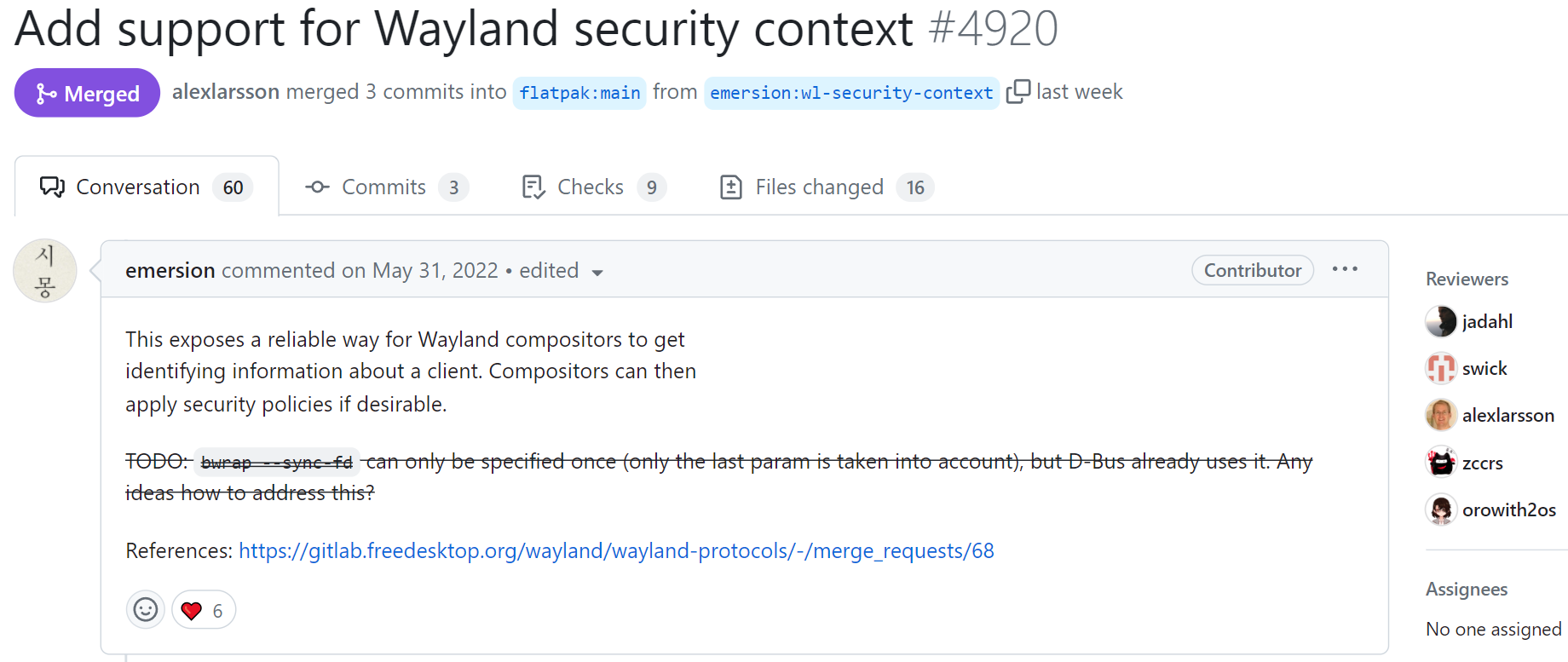 Flatpak 支持 Wayland 安全上下文协议_wayland flatpak-CSDN博客