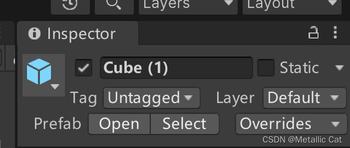 Unity 预制体与变体预制体变体 Csdn博客 