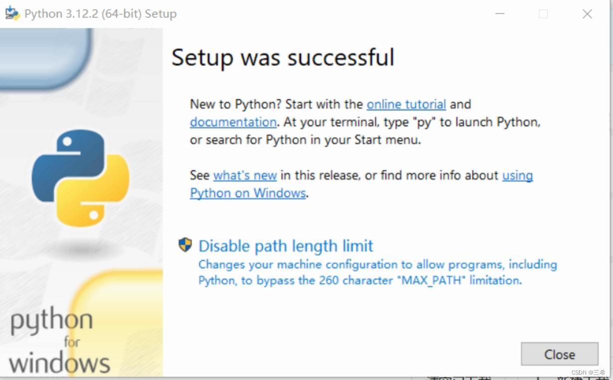windows 安装python环境_windows怎样安装python环境 csdn-CSDN博客