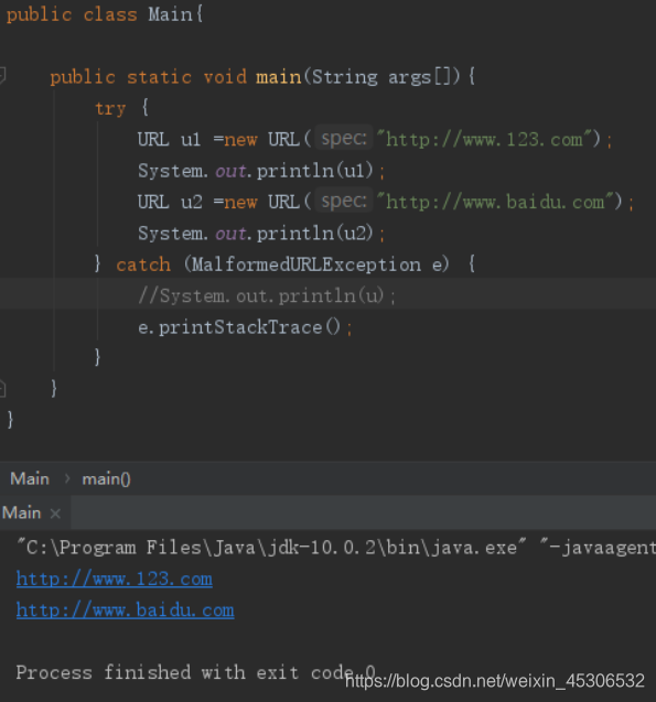 java new URl()时捕获检查异常_new url报错-CSDN博客