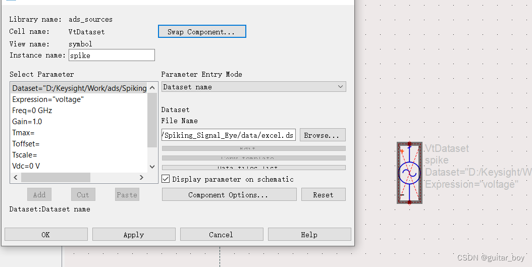 HFSS导入ADS + ADS自定义输入源_ads版图导入hfss-CSDN博客