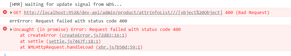 解决：Uncaught (in promise) Error: Request failed with status code 400-CSDN博客