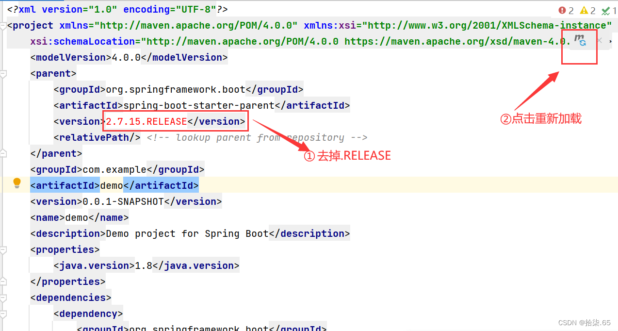 IDEA创建一个Spring Boot项目_idea 创建springboot2.2.7项目-CSDN博客