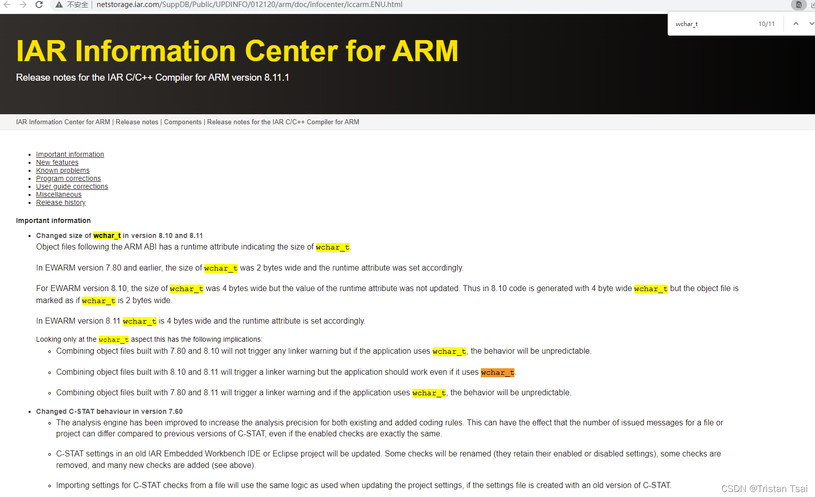 IAR EWARM 如何解决 Inconsistent wchar_t size 错误_iar 编译 error[lt009]-CSDN博客