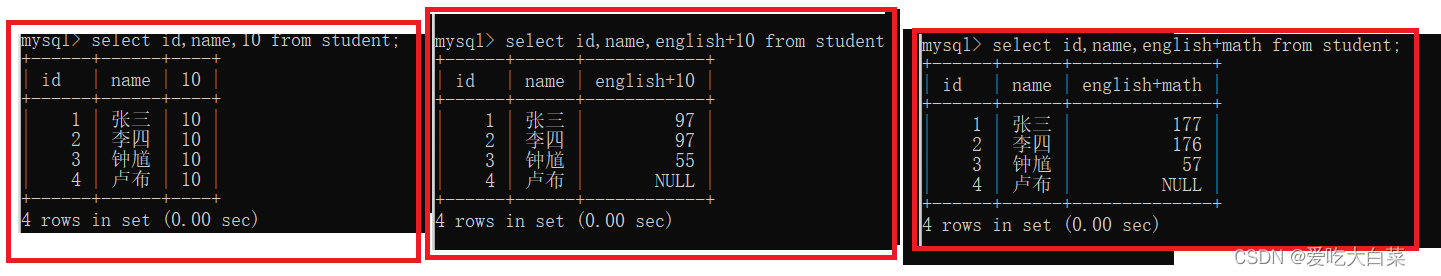 【数据库】mysql表的增删改查(基础命令详解)mysql增删查改 Csdn博客