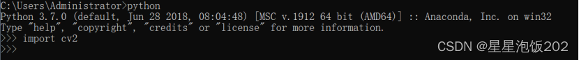 python安装opencv，No module named ‘cv2‘_opencv安装成功却找不到cv2-CSDN博客