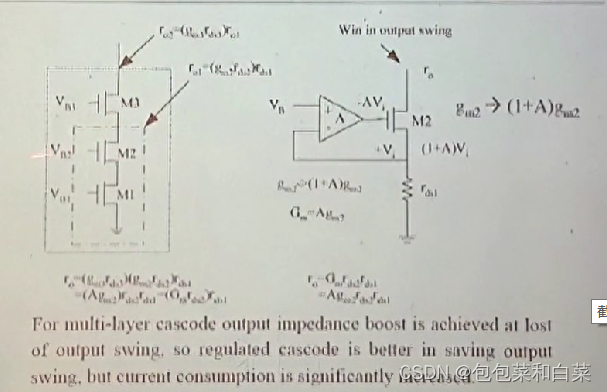 【吴金】 偏置和cascode_cascode 方法-CSDN博客