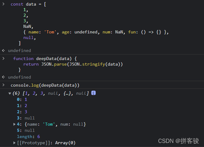利用 JSON.parse(JSON.stringify())来深拷贝javascript变量的弊端_json.parse(json ...