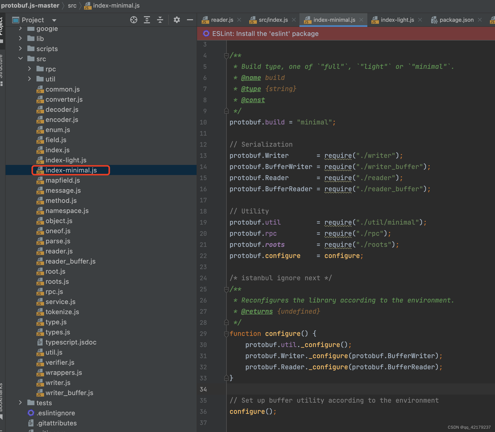 protobufjs/minimal-使用以及源码解读_pbjs-CSDN博客