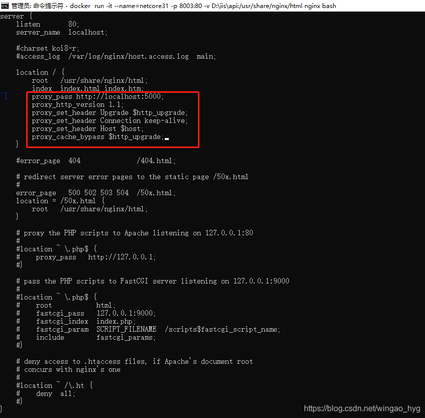 Docker+Nginx+dotnetcore3.1_dotnet3.1-CSDN博客