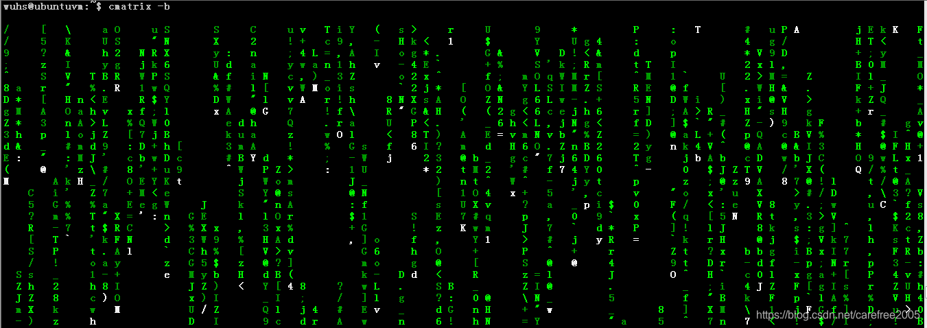 Linux之cmatrix软件安装及使用-CSDN博客