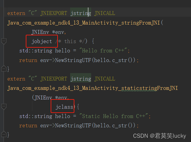 Android NDK开发（二）——JNIEnv、jobject与jclass关系_jclass jobject-CSDN博客