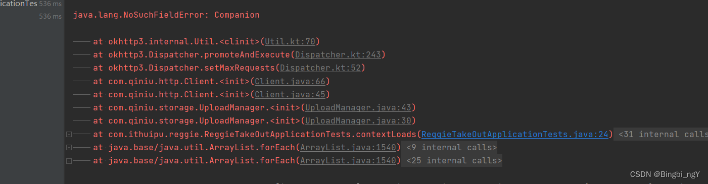 解决okhttp3 --java.lang.NoSuchFieldError Companion_java.lang.nosuchfielderror: companion-CSDN博客