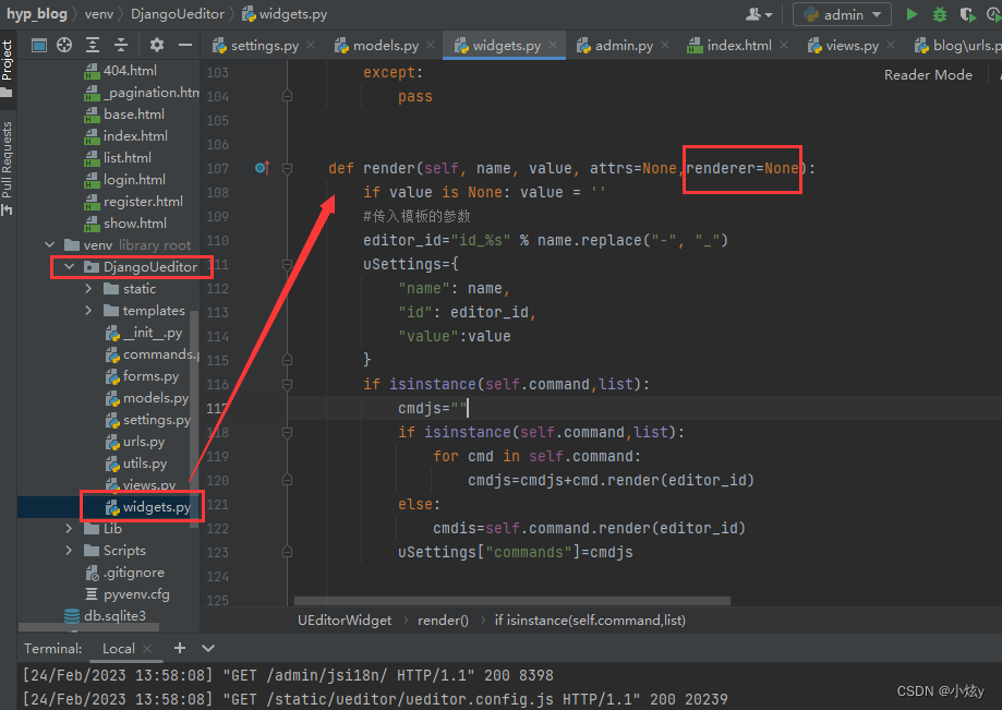 Django3与MySQL8.0集成：项目搭建与UEditor字段应用-CSDN博客