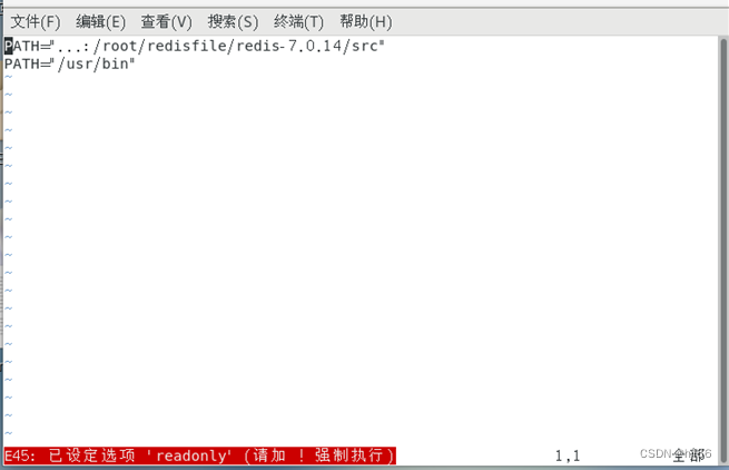/etc/environment为readonly，怎么修改该文件_readonly怎么改为可修改-CSDN博客