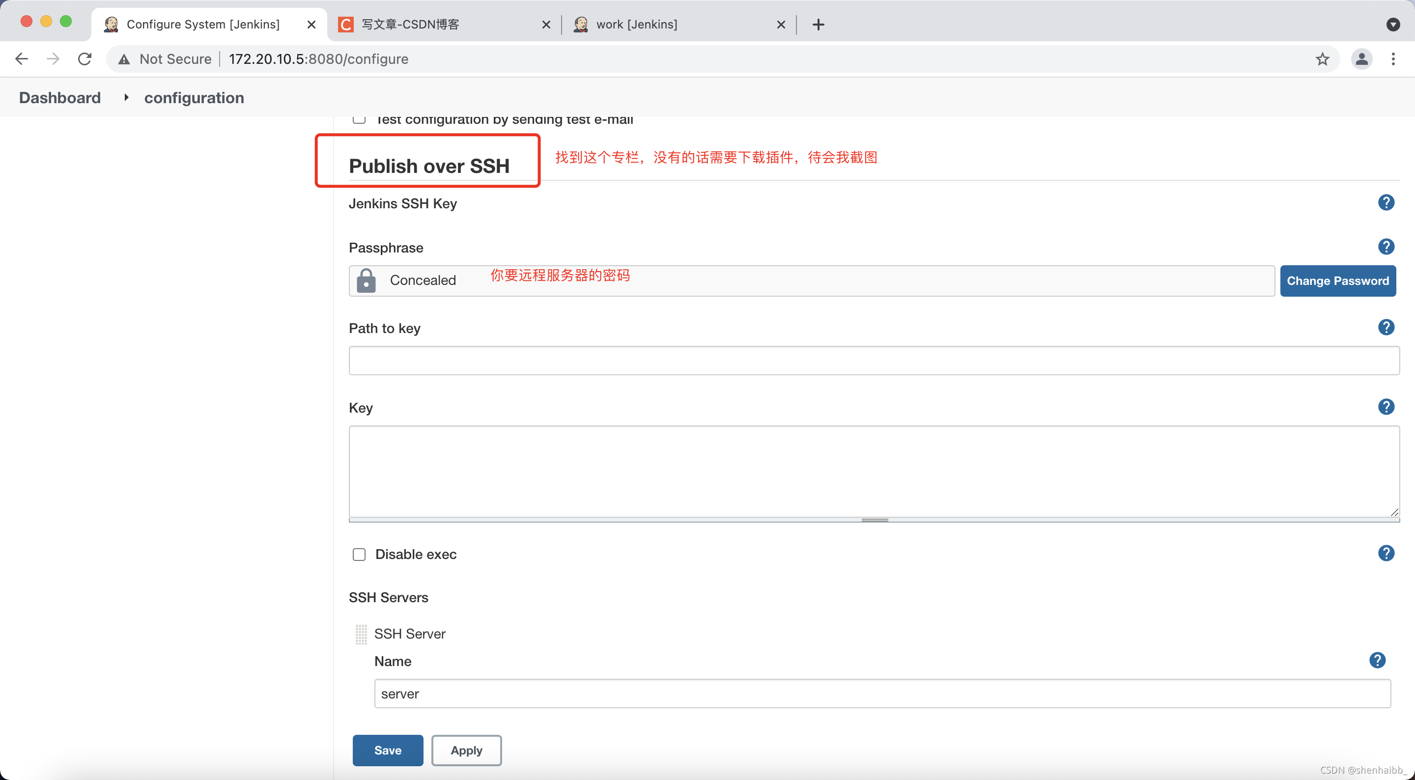 mac jenkins+maven+springboot+gitblit+远程部署（windows）_mac 搭建jenkins部署springboot-CSDN博客
