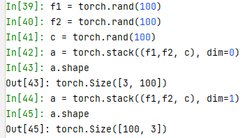 pytorch中cat和stack函数辨析-CSDN博客
