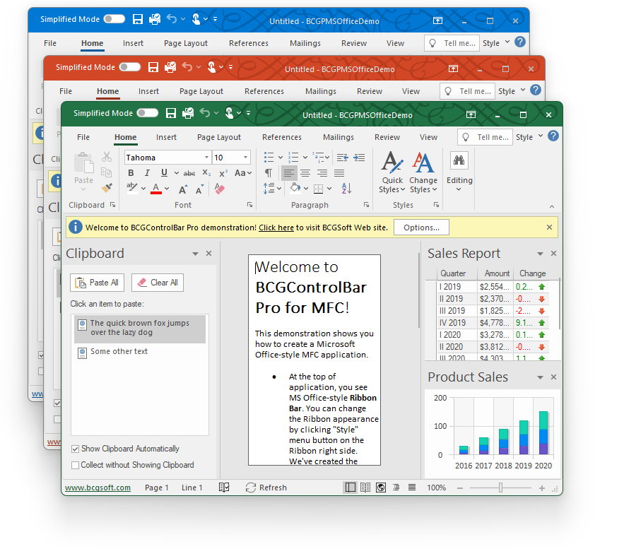 MFC界面库BCGControlBar v32.1 - 支持Visual Studio 2022_bcgcontrolbar30 full source-CSDN博客